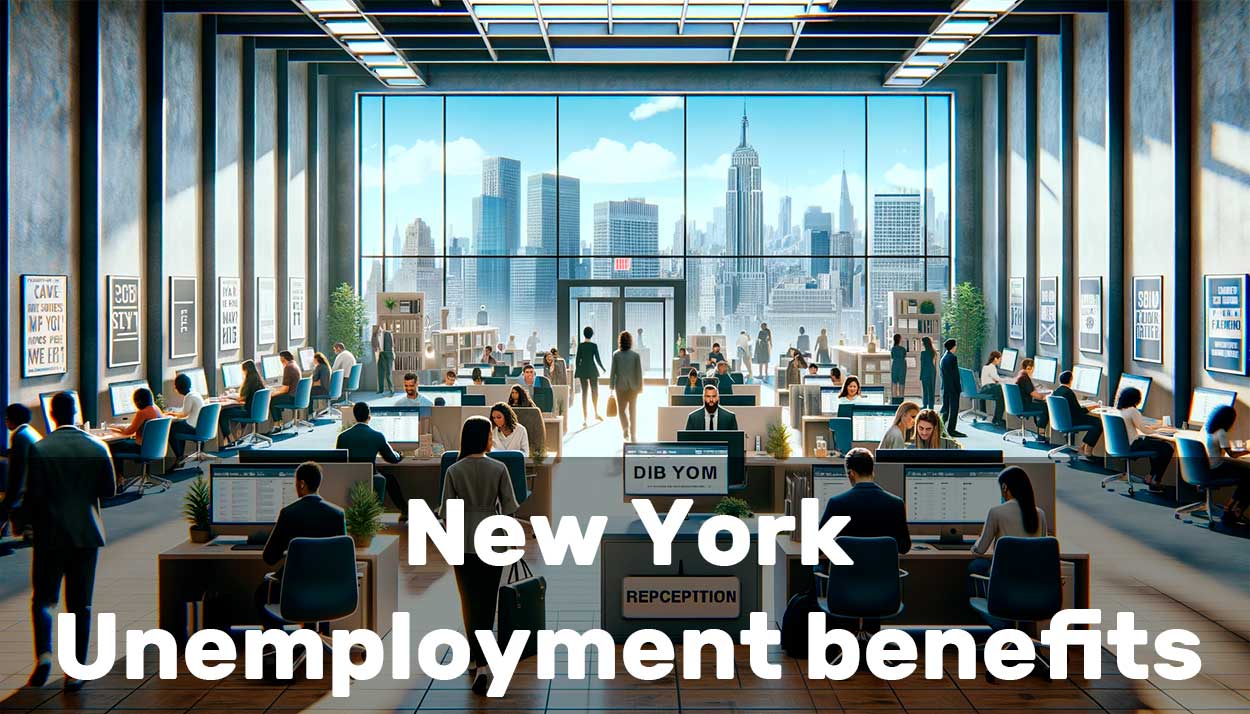 Apply for unemployment benefits in New York.