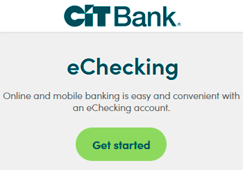 CIT Bank online eChecking account review