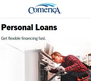 Comerica bank's personal loans review