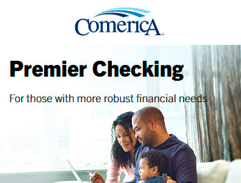 Comerica Premier Checking account review