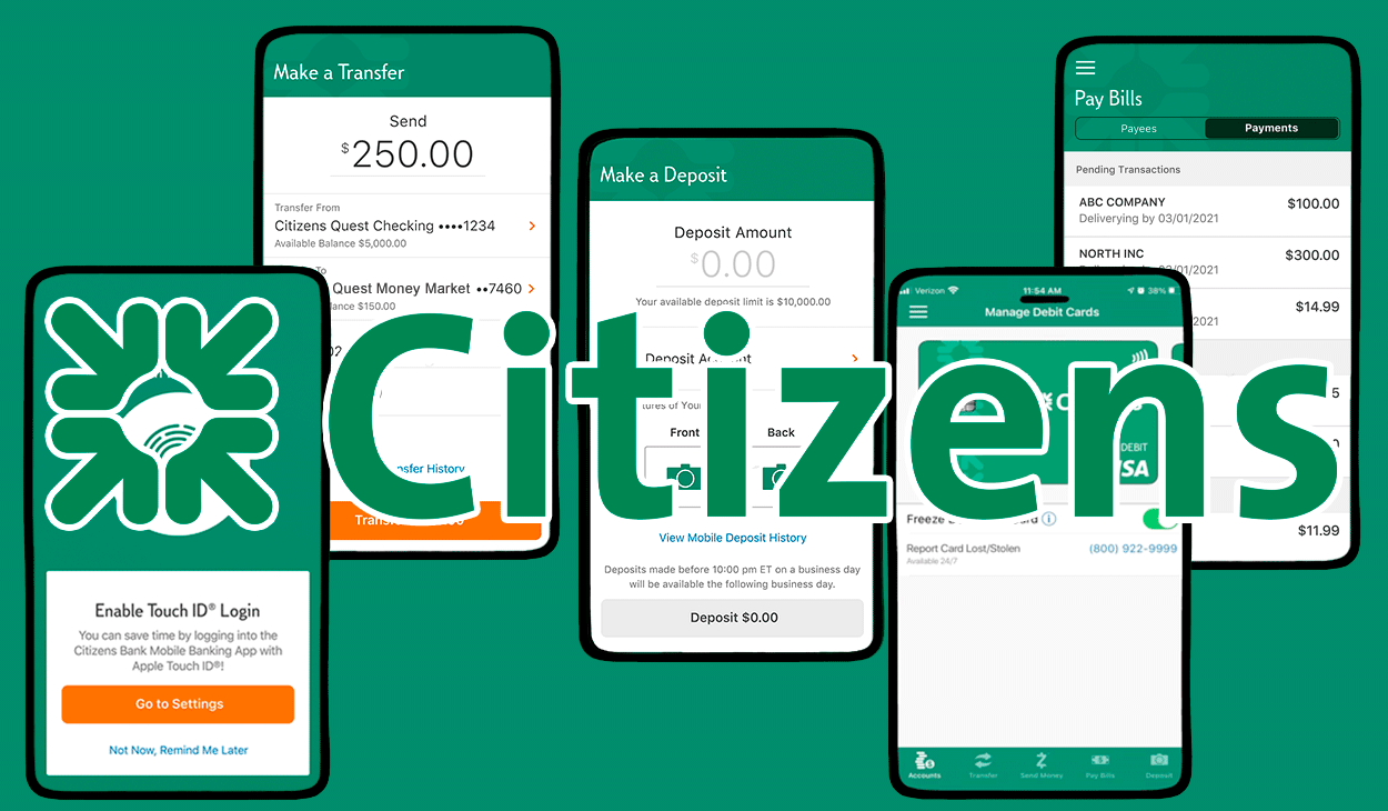 Review de la aplicación móvil de Citizens Bank Review de la aplicación móvil de Citizens Bank
