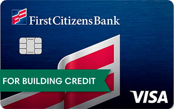 Secured Cash Back card from First Citizens Bank