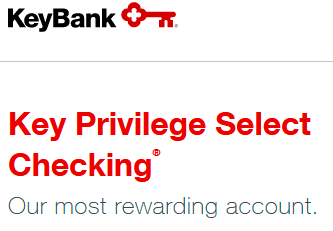 Key Privilege Select Checking account