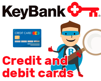 KeyBank's credit, debit and prepaid cards