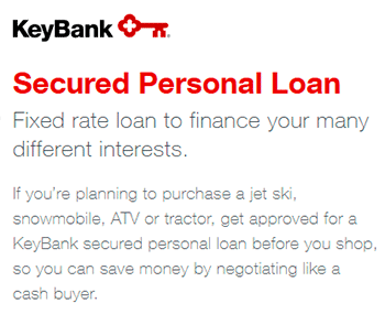KeyBank Secured Personal Loan review