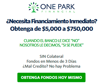 Préstamos rápidos online para negocios One Park Financial