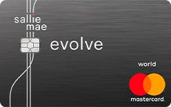 Evolve credit card from Sallie Mae with cash back