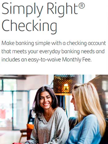 Santander Bank Simply Right Checking account