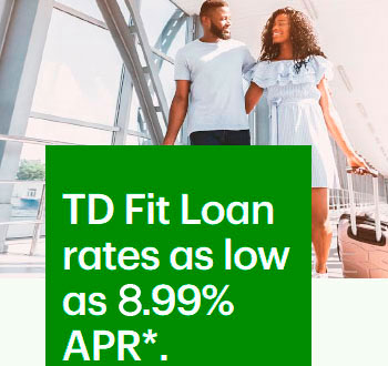 Préstamo personal TD Fit del TD Bank sin comisiones