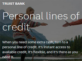 Truist Bank Personal Line of Credit review
