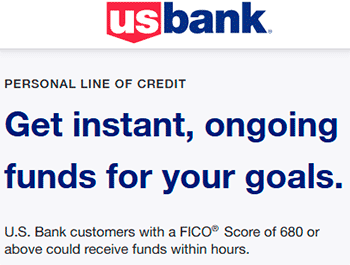 U.S. Bank personal line of credit review