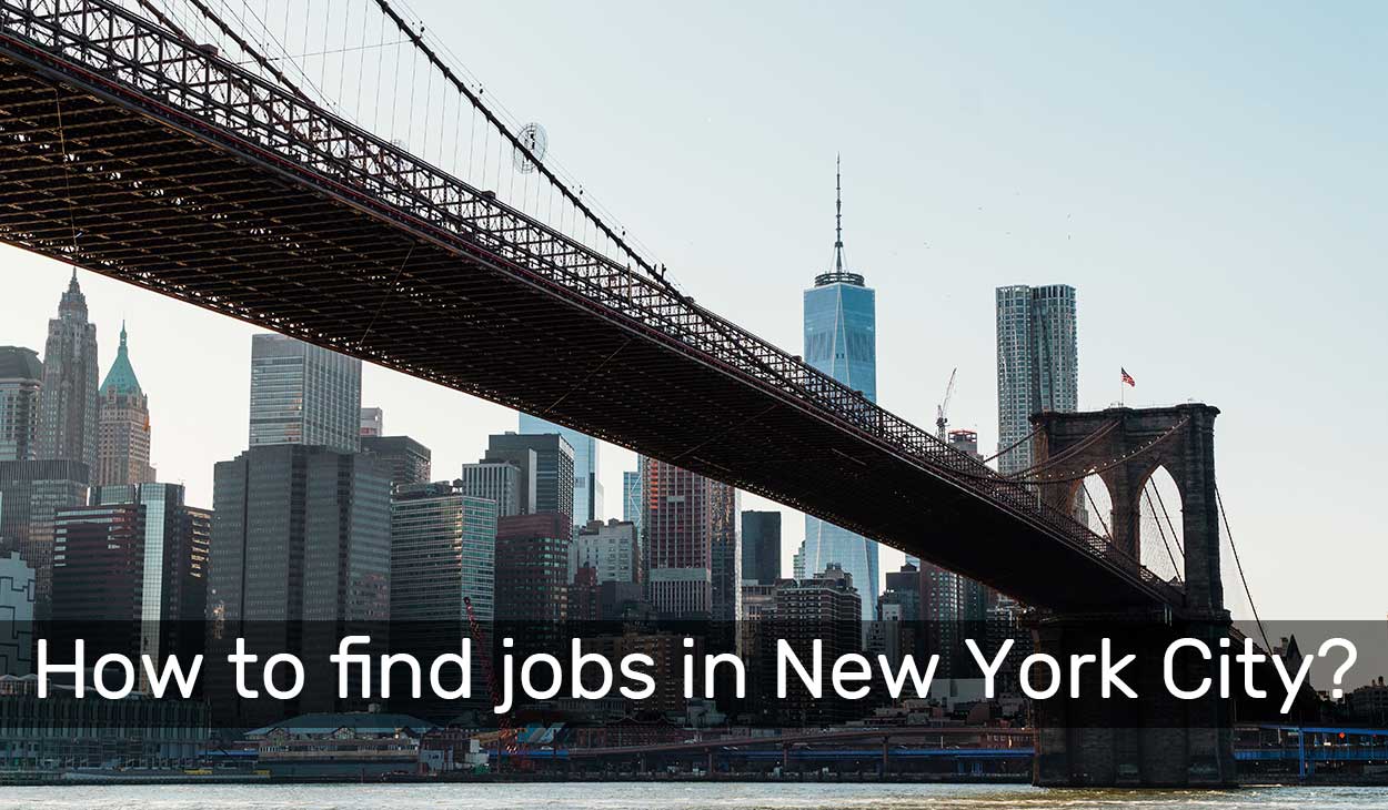 How to find jobs in New York City and employment agencies?