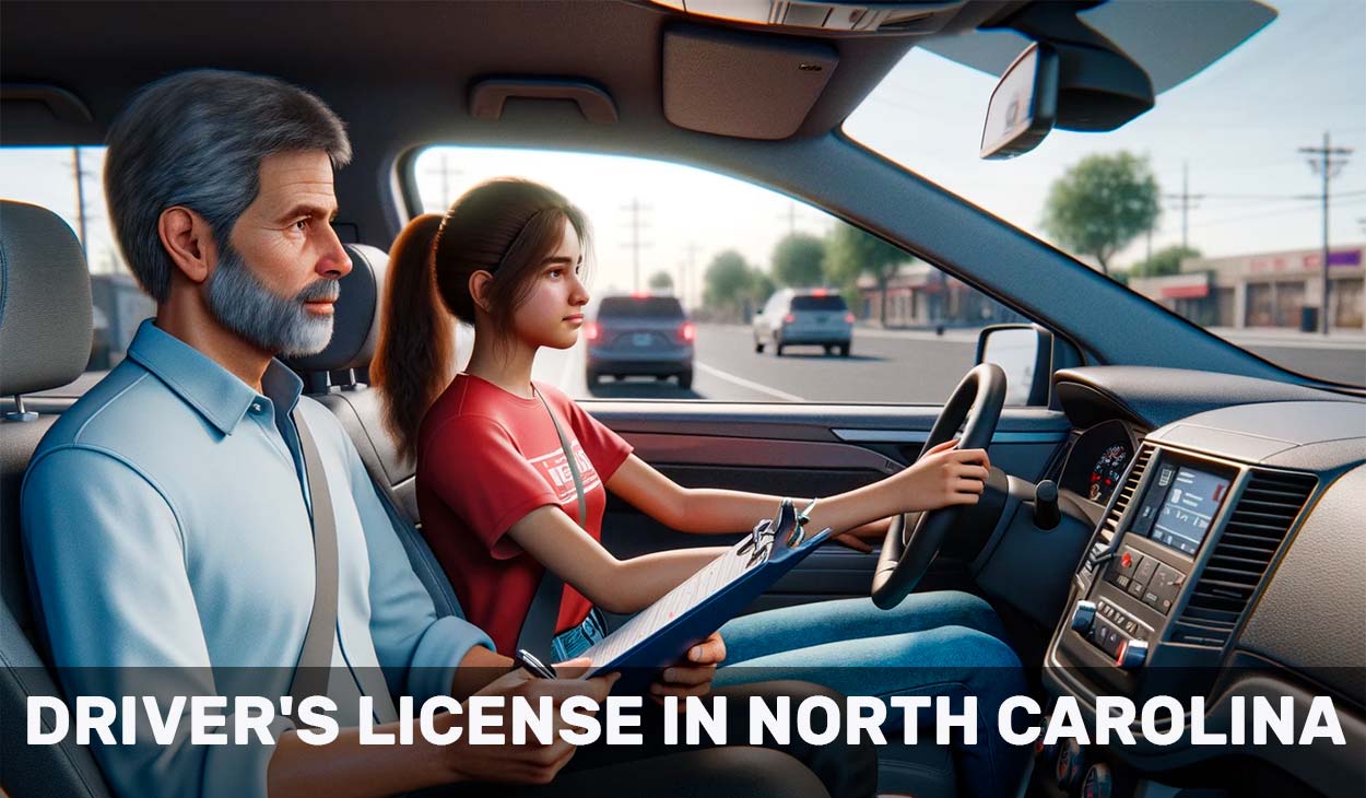 How to obtain the driver's license in North Carolina?
