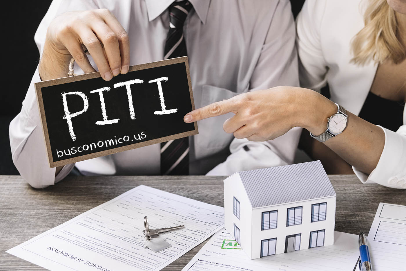 What is the PITI in a mortgage loan?
